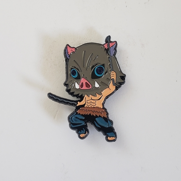 Jewelry | 215 Inosuke Hashibiri Demon Slayer Pin | Poshmark